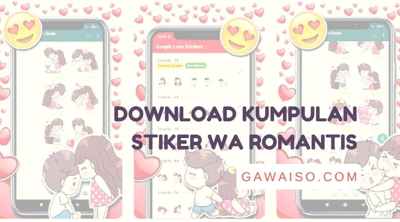 Kumpulan Stiker WA Romantis - Download FREE Stiker Cinta