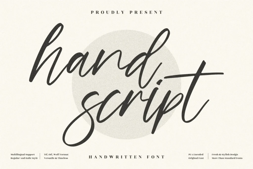 Jenis-jenis Font: Serif, Sans Serif, Script, Display